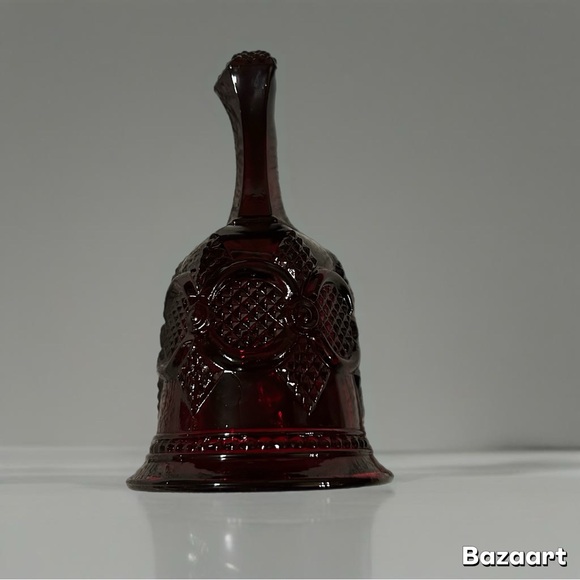 Avon | Art | Vintage Avon Cape Cod Ruby Red Glass Bell 6 34 Tall X 3 2 ...